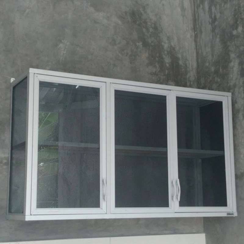 Promo Kitchen Set Alumunium Dapur Kaca Ryben 3 Pintu Anti Rayap Murah ...