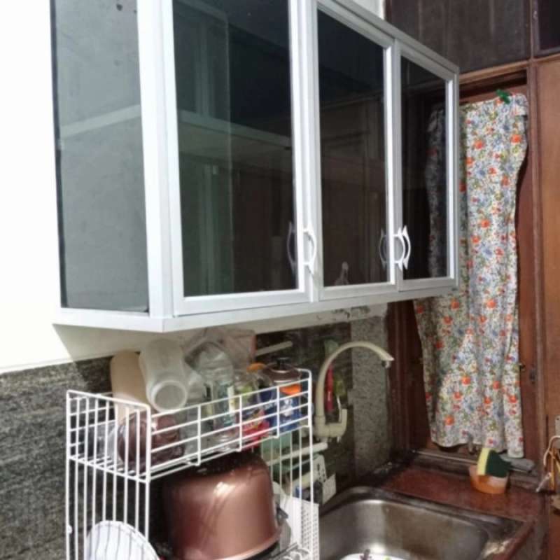 Promo Kitchen Set Alumunium Dapur Kaca Ryben 3 Pintu Anti Rayap Murah ...