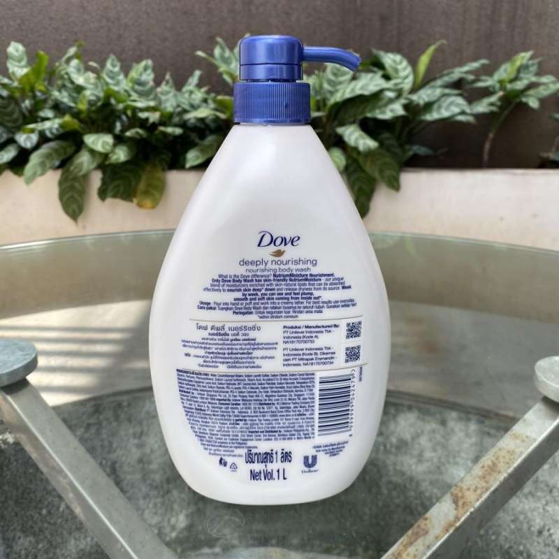 Jual Dove Body Wash Deeply Nourishing 1 Liter Pump ( 1000 ml ) di ...