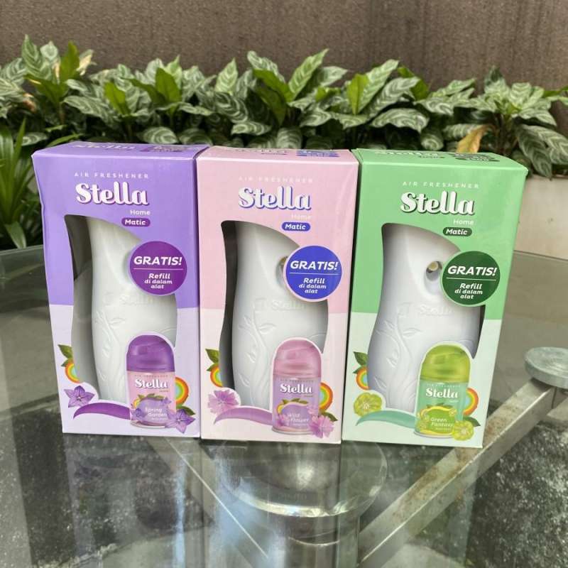 Jual Stella Home Matic Box Set Pengharum Ruangan ( Alat + Refill ...