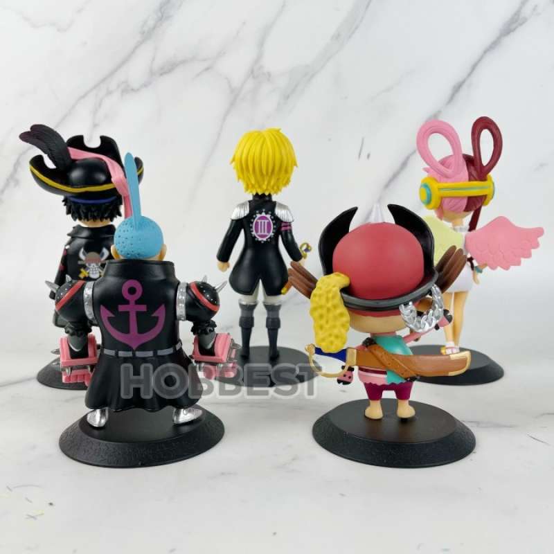 Promo ACTION FIGURE ONE PIECE RED Q VER. MINIATUR PAJANGAN LUFFY UTA ...