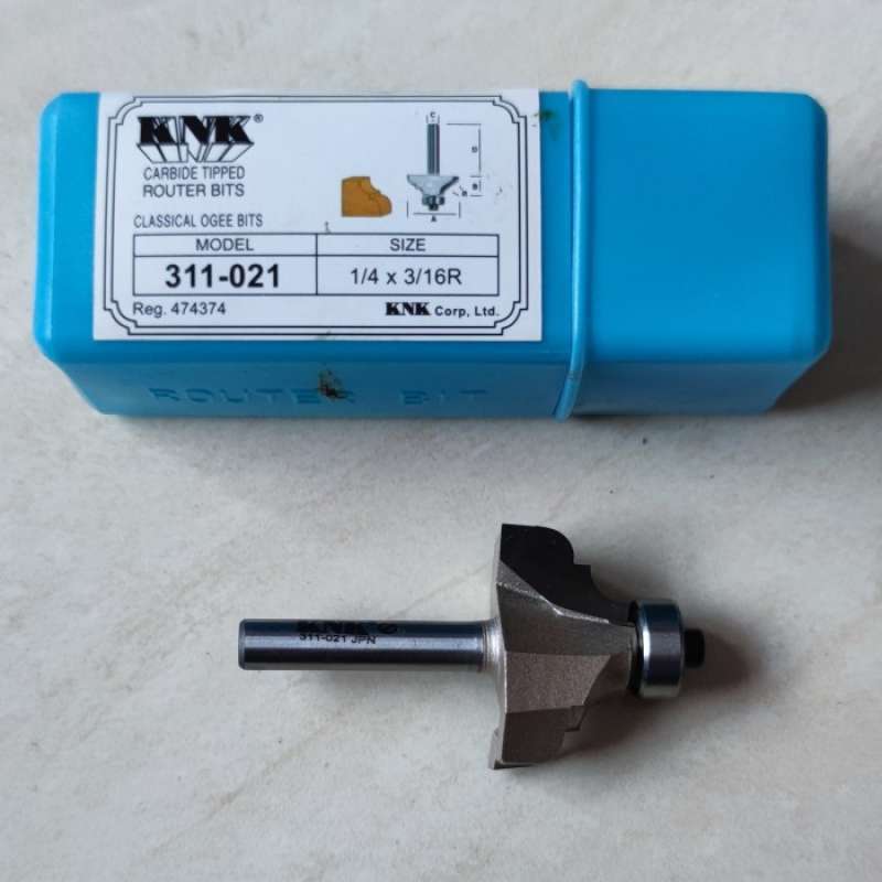 Promo MATA ROUTER BIT / PROPIL / PROFIL KAYU 311-021 KNK (CLASSICAL ...