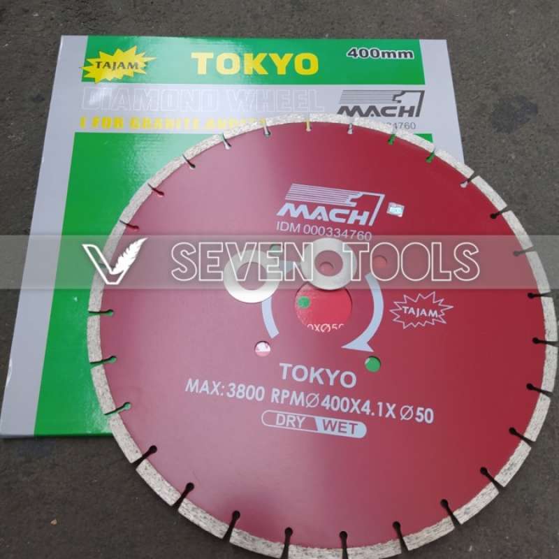 Promo Diamond Wheel Tokyo 16 inch Tajam mata pisau potong beton aspal ...