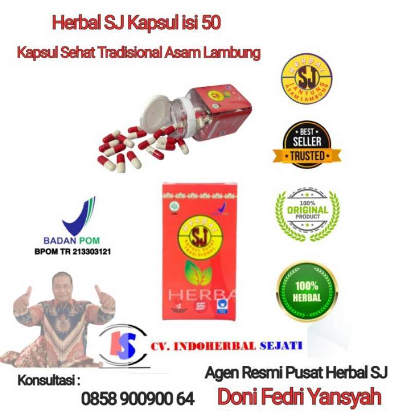 Promo Herbal SJ Kapsul Isi 50 Butir Jantung dan Asam Lambung Diskon 33% di Seller DILLAJAYA SHOP ...