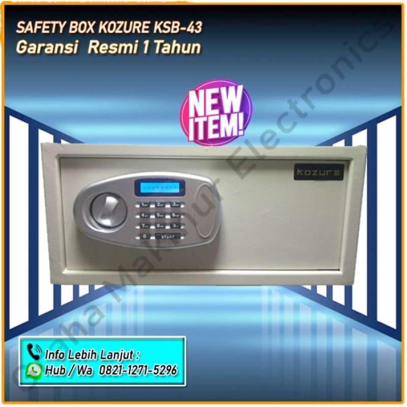 Promo SAFETY BOX KOZURE KSB-43 Diskon 33% di Seller HENDRIJAYA ...