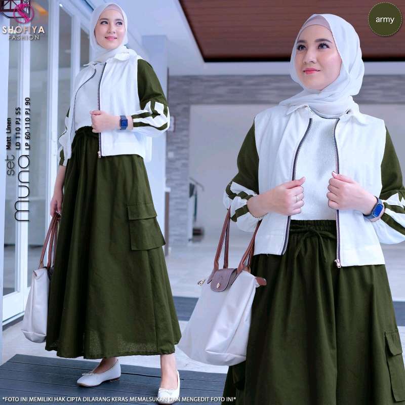 Jual SHOFIYA HIJAB MUNA SET - SH di Seller Arfan Clothing - Cempaka Baru, Kota Jakarta Pusat ...