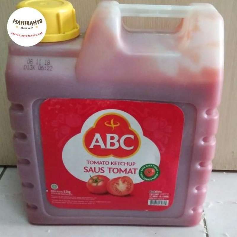 Jual abc saus tomat 5.7 kg jerigen di Seller Mahirah18 - Kemiri Muka ...