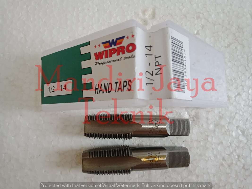Jual Tap Pipa Set 2pcs 1/2 x 14 NPT WIPRO di Seller Mandiri Jaya Teknik - Dukuh Kupang, Kota ...