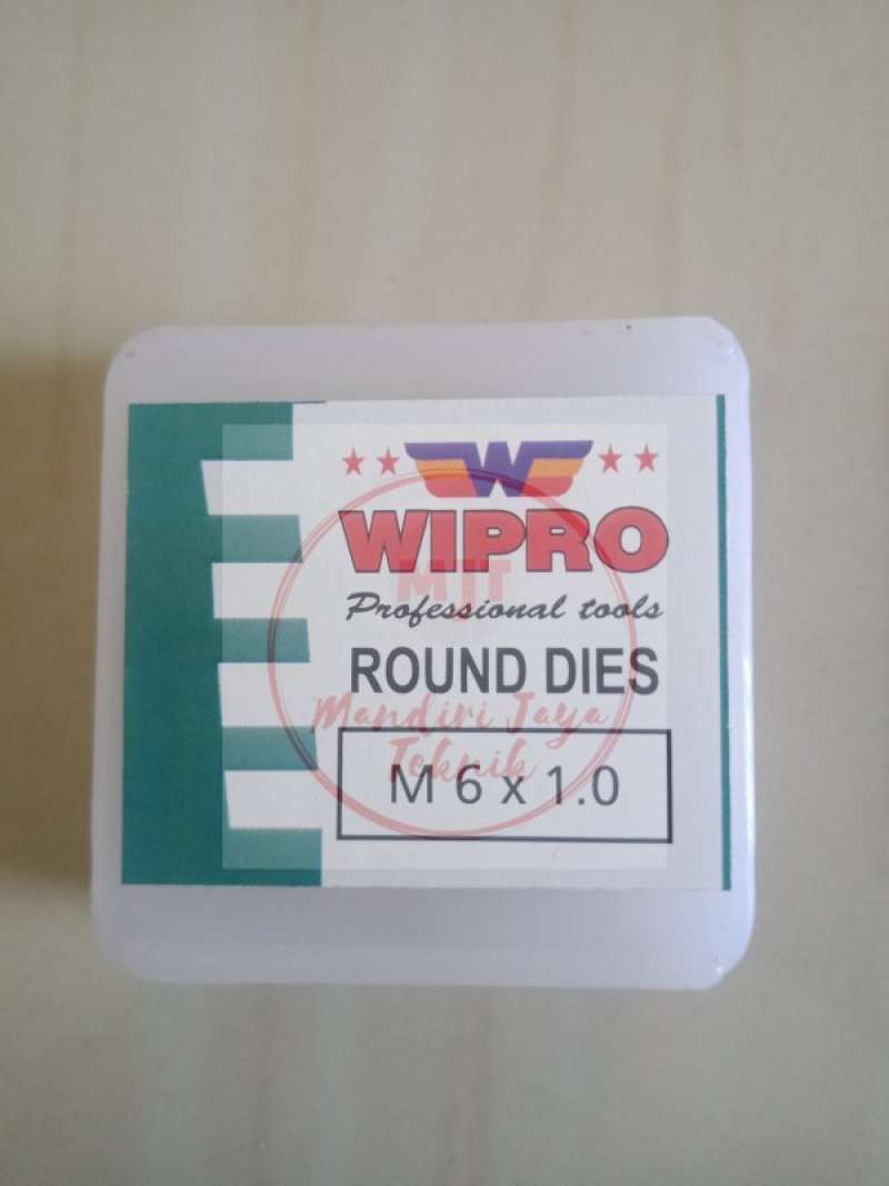 Jual Mata Senai Snai Drat Luar / Round Dies M6 X 1.0 Wipro Di Seller ...