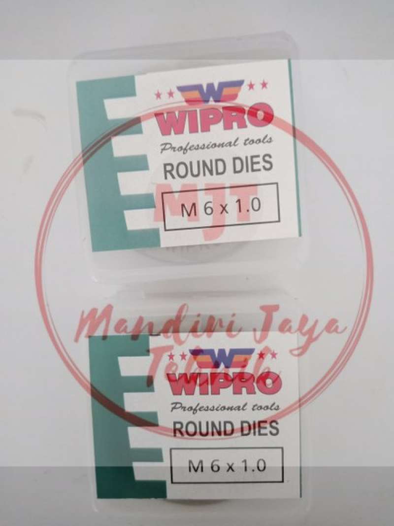 Jual Mata Senai Snai Drat Luar / Round Dies M6 X 1.0 Wipro Di Seller ...