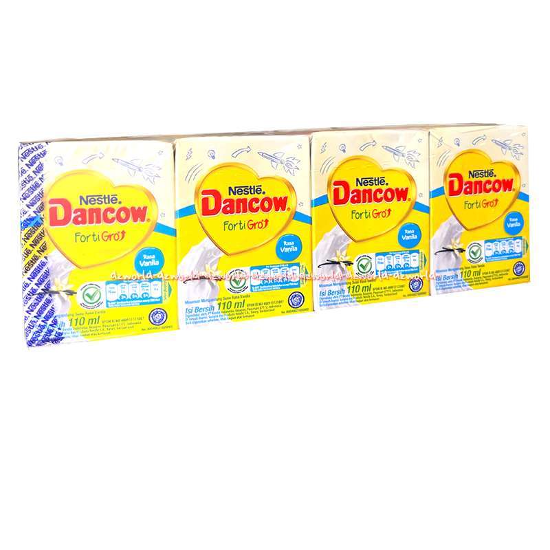 Jual Nestle Dancow Fortigrow 110ml Rasa Vanilla Susu Uht Siap Minum ...