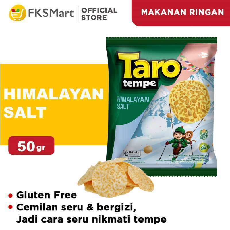 Promo Taro Tempe Himalayan Salt 50 Gr Diskon 19% Di Seller Fksmart ...