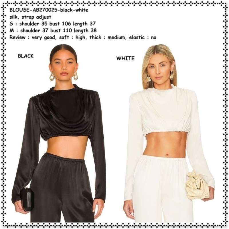 Jual Baju Crop Serut 🏷️ Model Premium Original Terbaru & Harga Murah ...