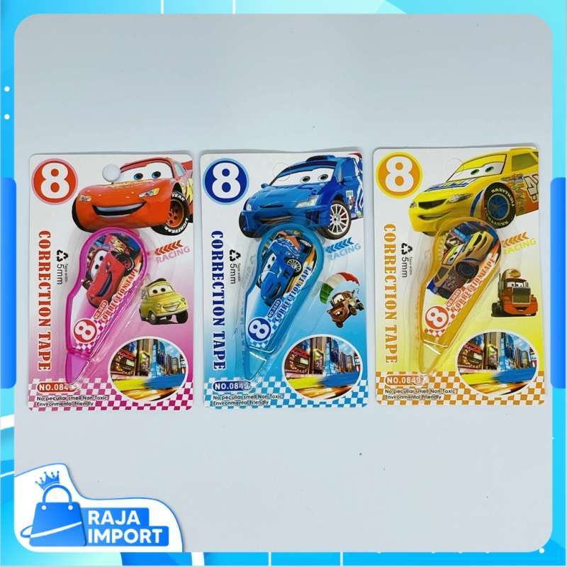Jual S5741 Correction Tape Karakter / Tip Ex Roll Murah / Correction ...