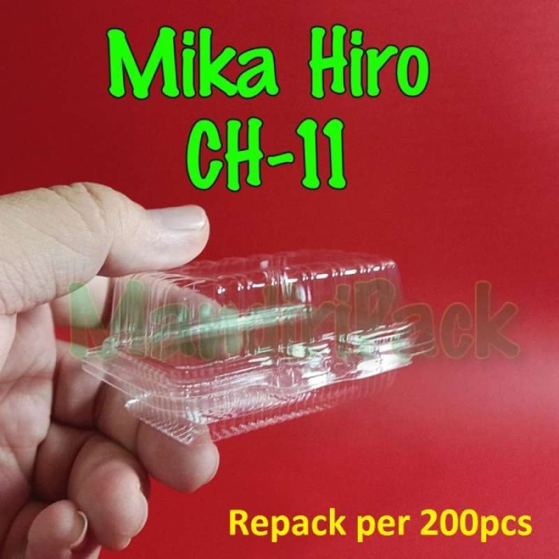 Promo Mika Hiro CH 11 / Mika Plastik / Mika Single Sushi isi 200 pcs Diskon 33% di Seller ...