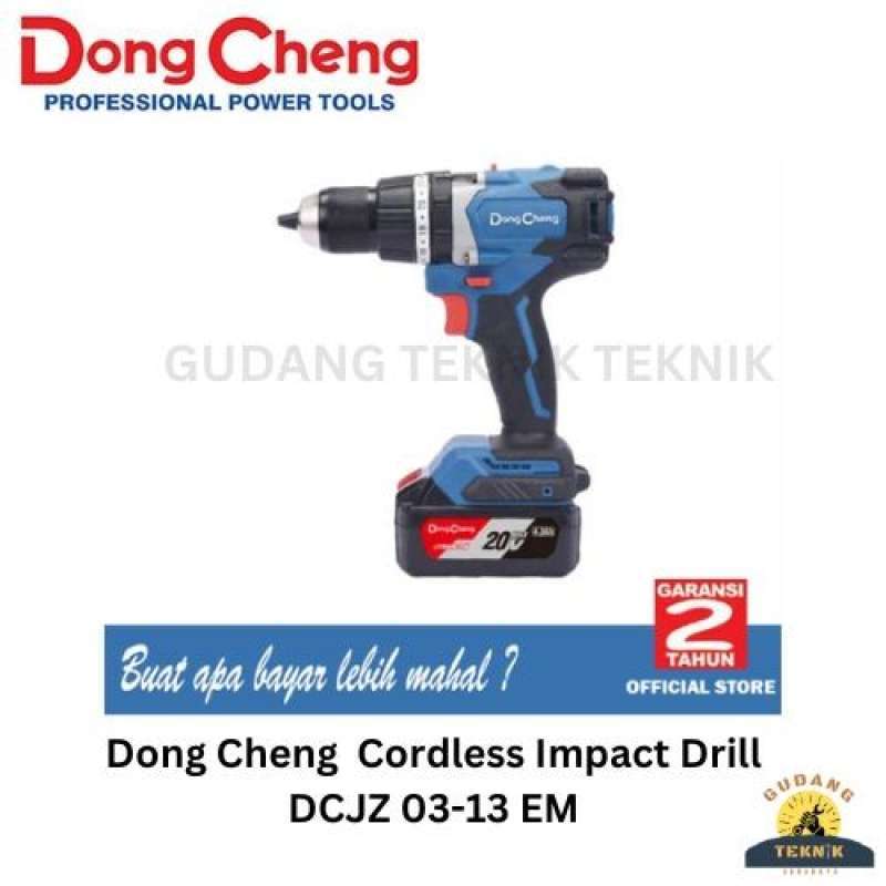 Promo Dong Cheng DCJZ03-13EM Mesin Bor / DCJZ 03-13 EM Cordless Impact ...