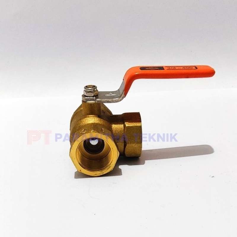 Promo BALL VALVE 3 WAY 3/4 / KRAN CABANG TIGA KUNINGAN TRIWAY/ SAILING ...