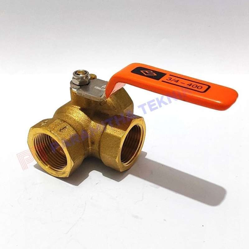 Promo BALL VALVE 3 WAY 3/4 / KRAN CABANG TIGA KUNINGAN TRIWAY/ SAILING ONDA - SELERA_KITA STORE ...