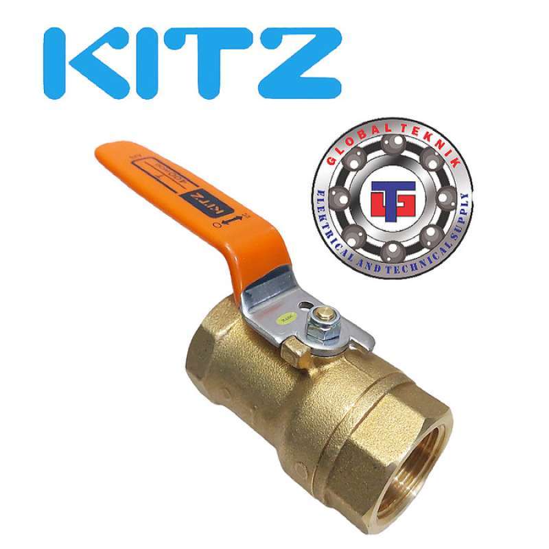 Jual Ball Valve Kitz 1 Kuningan 400 Wog - Stop Kran Kitz 1 Inch - Selera_kita Store Di Seller ...