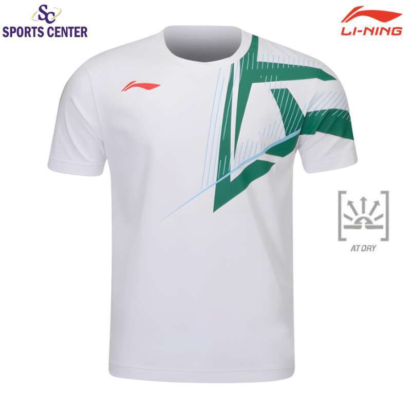Promo New Kaos / Jersey Badminton Lining At Dry Player Series Atst595 ...