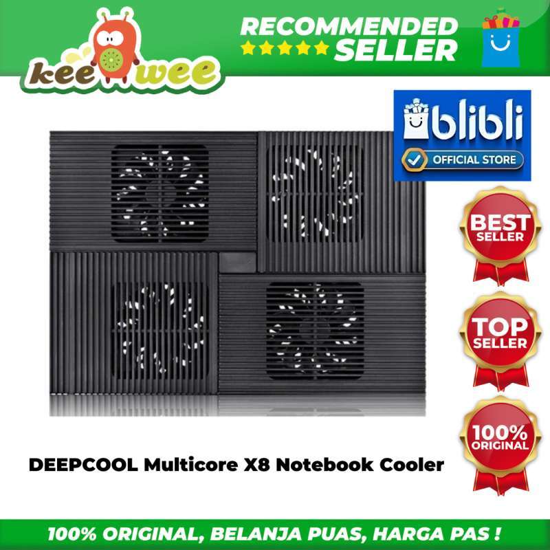 Jual DEEPCOOL Multicore X8 Notebook Cooler di Seller Keewee Shop ...