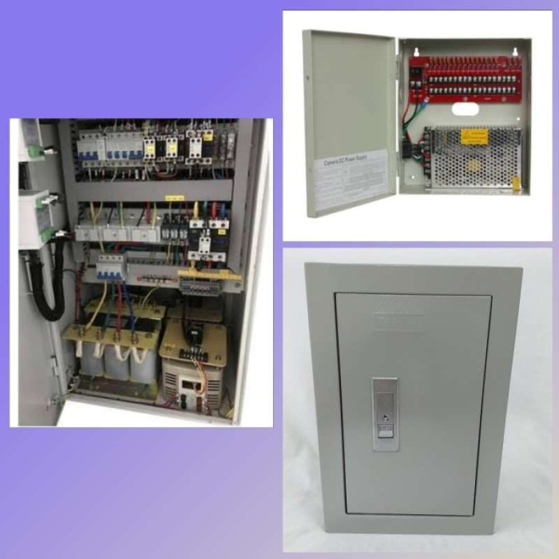 Promo Box Panel 30x20x12cm Plat Besi+Push Open Close+Kunci UNIVERSAL ...