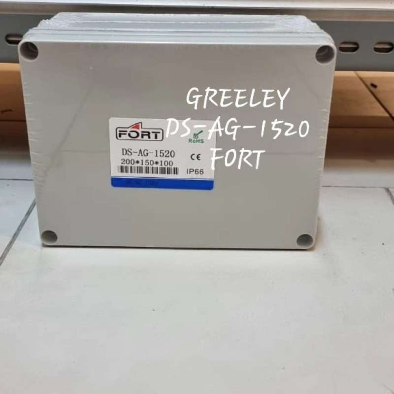 Promo JUNCTION BOX FORT SOLID COVER DS-AG-1520 200 X 150 X100(PXLXT) mm ...