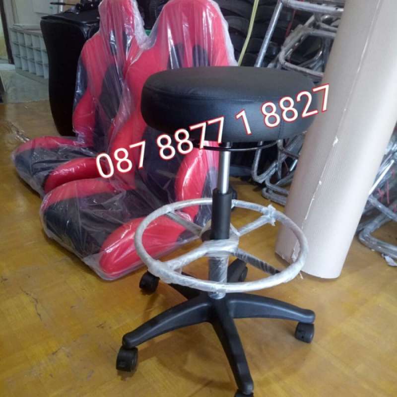 Promo Kursi Bar Cafe Roda Kunci, Laboratorium,T Sekolah, Counter Hp ...