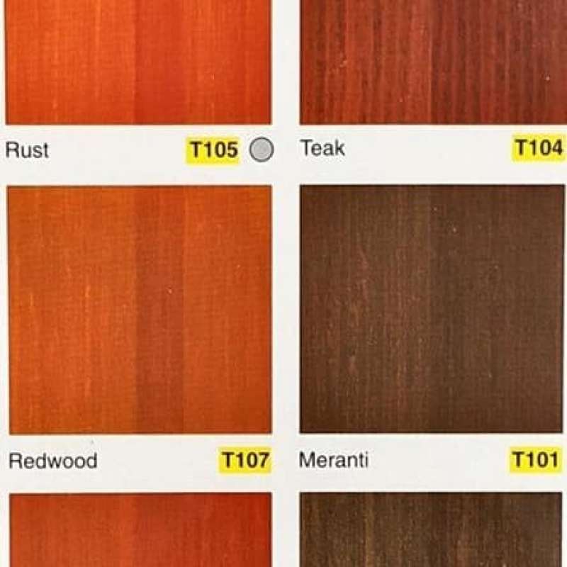 Promo Nippon Paint Woodstain Waterbased Meranti T101 (1 Liter) Diskon ...