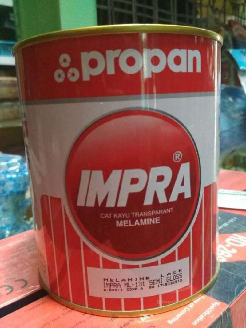 Promo Impra Propan Melamine 131 Semi Gloss/Cat Kayu Transparant Diskon ...