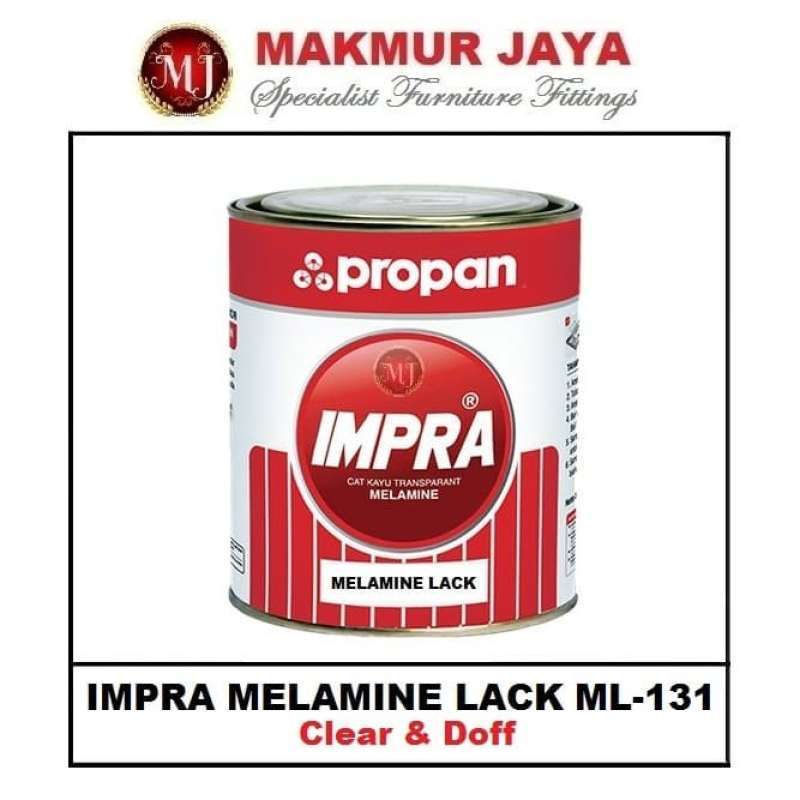 Promo Impra Melamine Lack Finishing Kayu 2 Komponen Ml-131 1 Liter ...