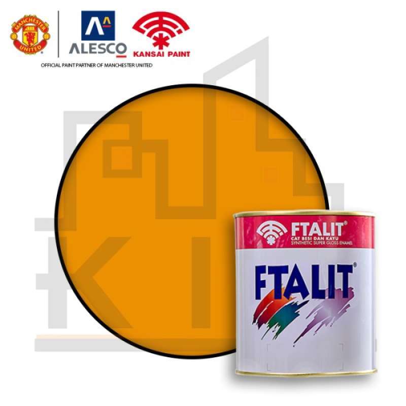 Promo Cat Besi Dan Kayu Ftalit Gloss - Lemon Yellow Diskon 23% di ...