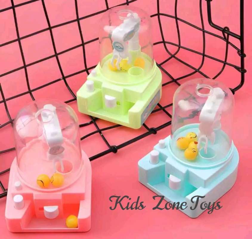 Jual Mainan Capit Bola Claw Machine Ball Catcher Mini Candy Claw Mini ...