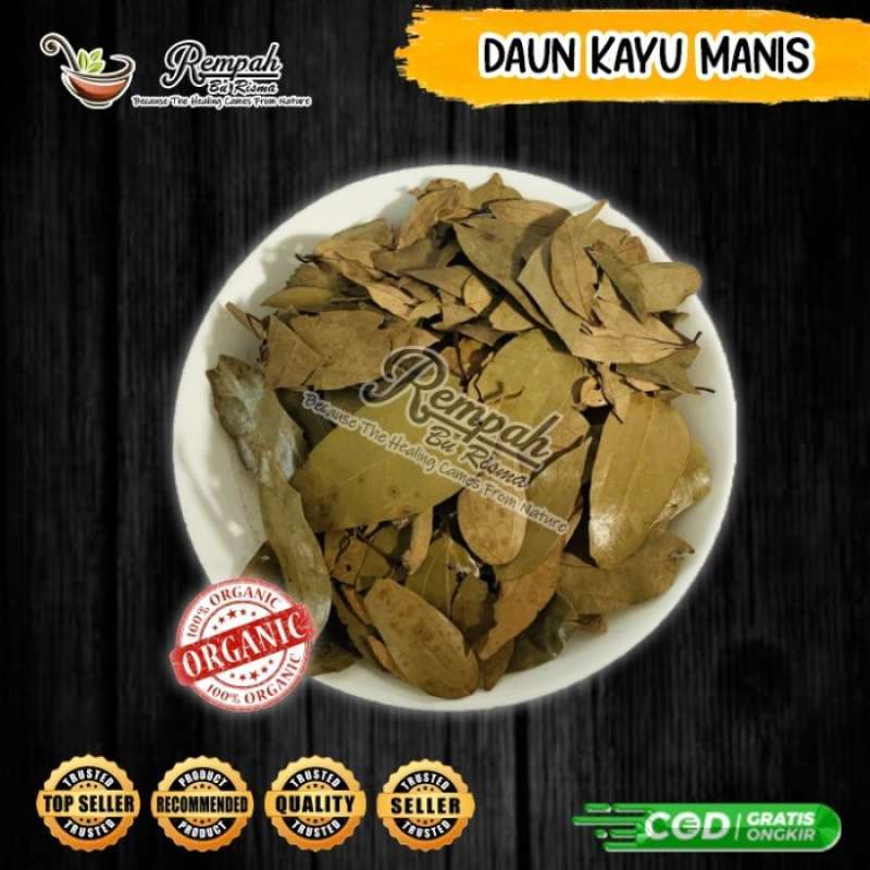 Promo DAUN KAYU MANIS PREMIUM MURNI Diskon 14% di Seller Rempah Bu ...