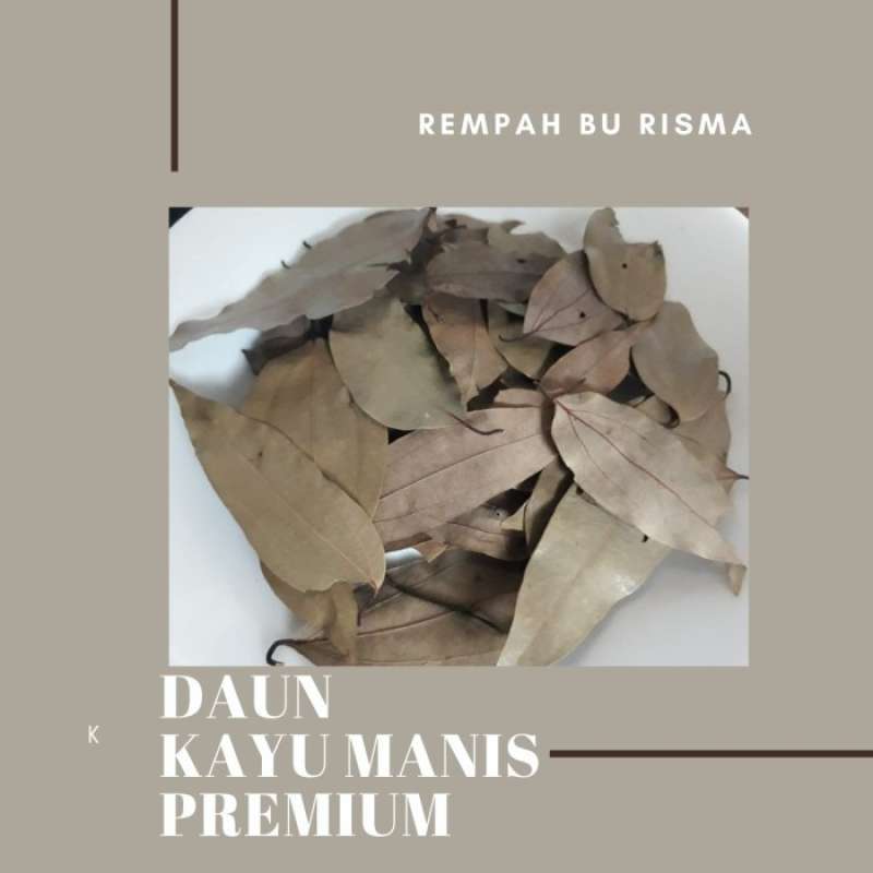 Promo DAUN KAYU MANIS PREMIUM MURNI Diskon 14% di Seller Rempah Bu ...