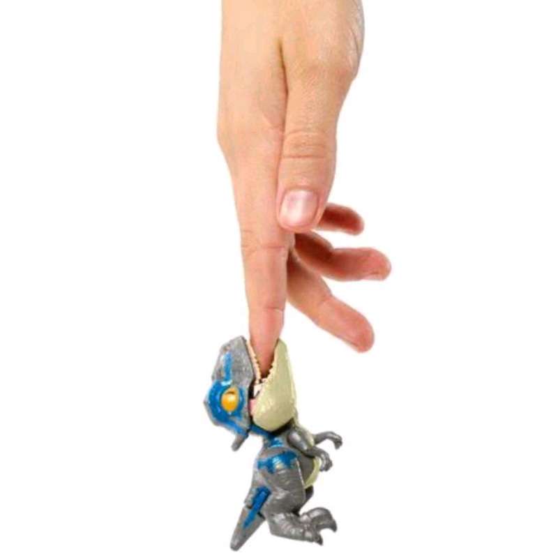 Jual JURASSIC WORLD SNAP SQUAD VELOCIRAPTOR BLUE DINOSAUR ACTION FIGURE ...