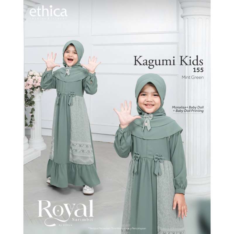 Jual Royal 10 Mint Green Ethica Original Gamis Dewasa Kagumi 304 Kagumi ...