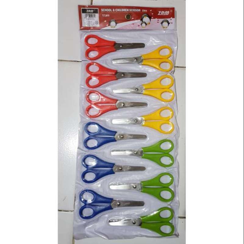 Jual Gunting kecil ujung tumpul untuk anak ZRM Z-804 di Seller jumon ...