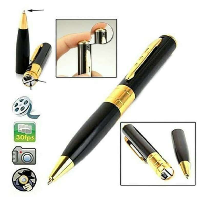 Jual pulpen james bond / pulpen dengan kamera tersembunyi original di ...
