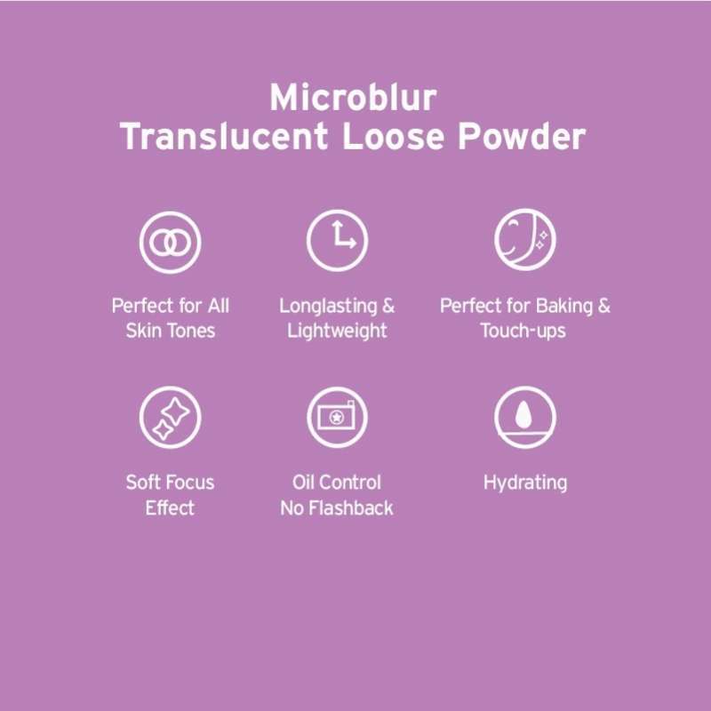 Jual MOP - Mother of Pearl Microblur Translucent Loose Powder [Made by ...