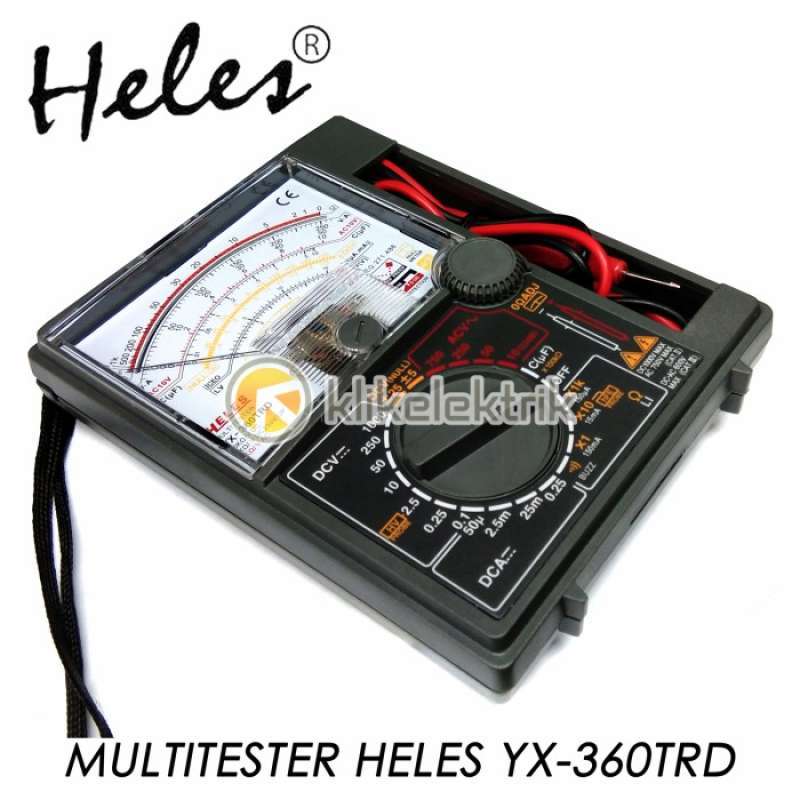 Promo MULTITESTER AVO METER ANALOG HELES YX360TRD MULTI METER HELES YX ...