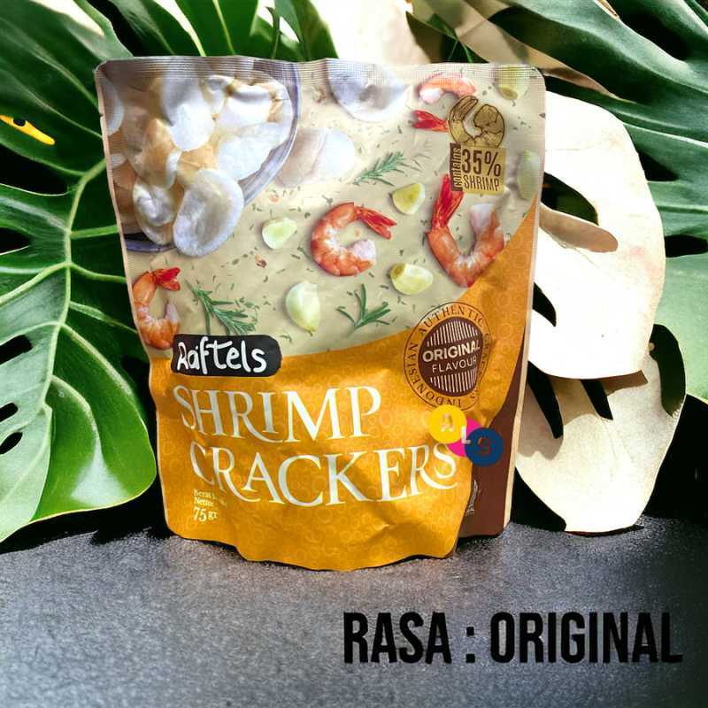 Jual Raftels Shrimp Crackers/Kerupuk Udang/Raftels Spicy /Raftels ...