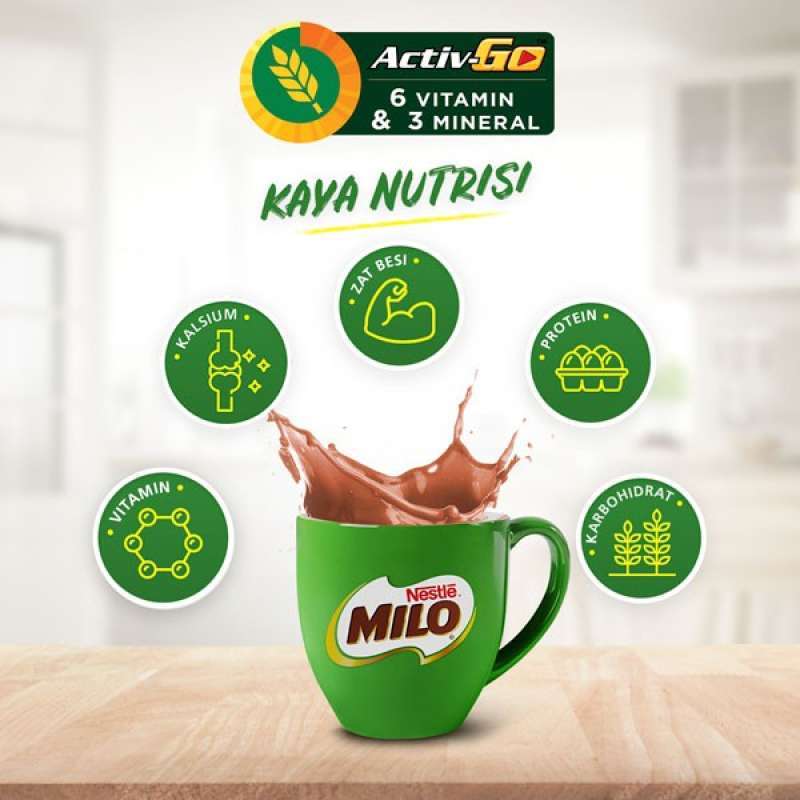 Jual MILO ACTIV-GO 3 IN 1 Pouch 1 Kg di Seller FA STORE BEKASI ...