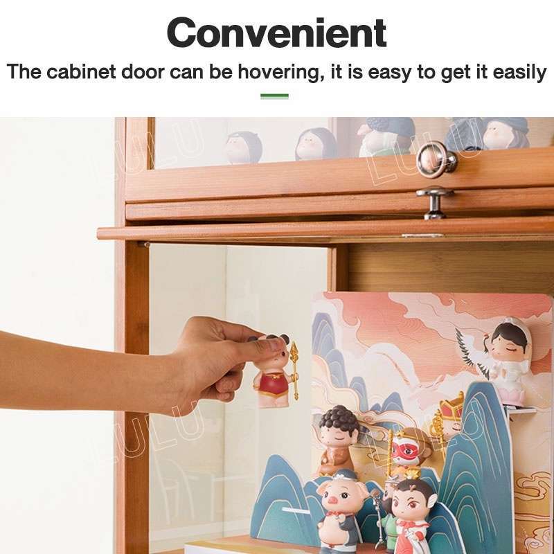 Promo Lemari Pajangan Etalase Akrilik Kaca Transparan Lemari Display ...