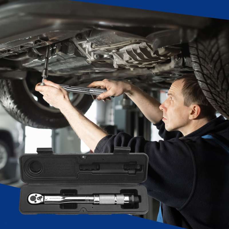 Promo Kunci Momen Torsi / Torque Wrench Two-way Spanner Tools Bengkel ...