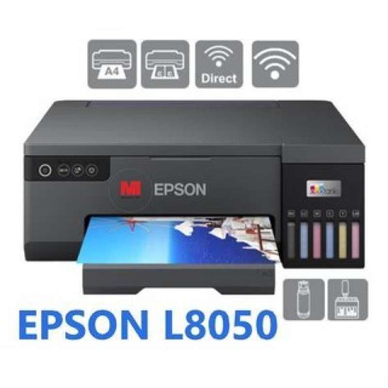 Promo Printer Epson L8050 Wifi (id Card, Cd/dvd) Original Diskon 1% Di Seller Jaya Utama Com ...