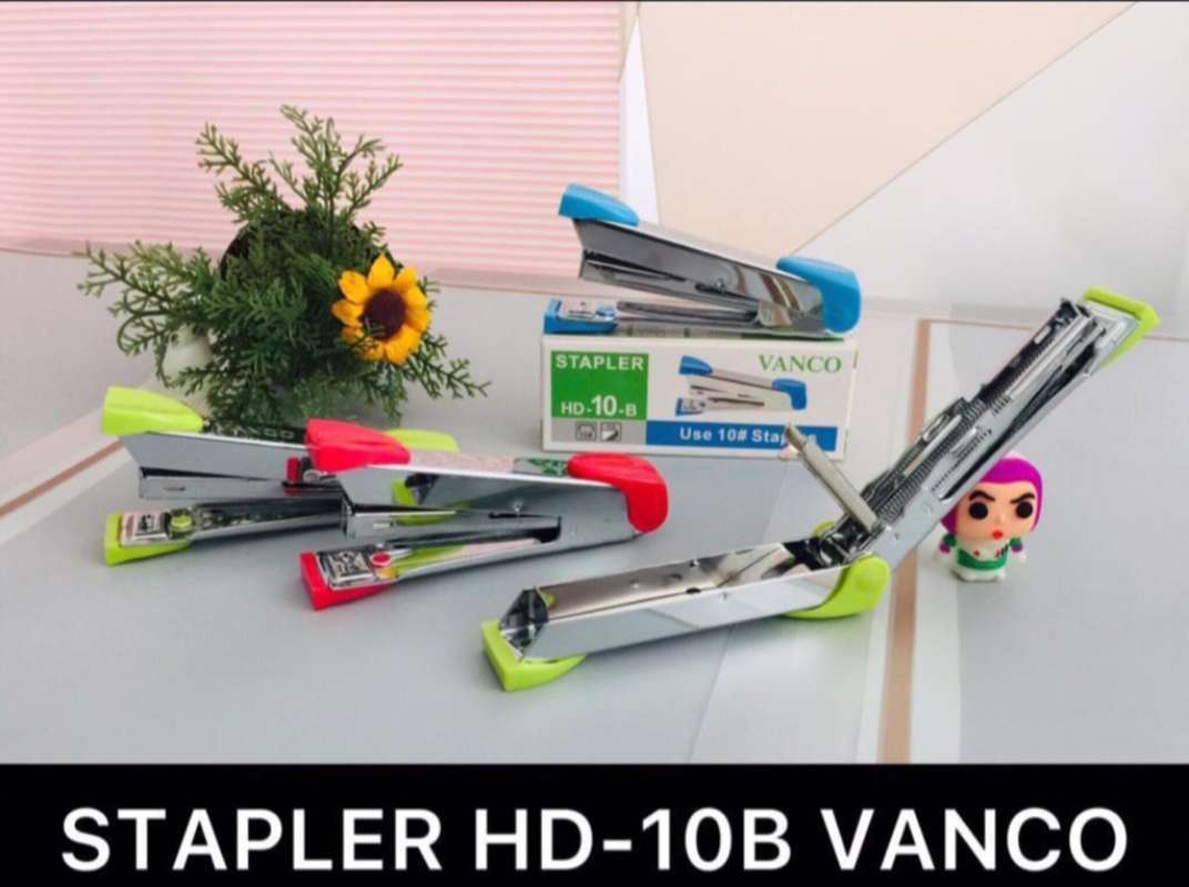 Jual In 1 Staples+Isi Vanco Stapler Hd10b Staples Hekter Cekrekan Plus Refill Atau Isi - HIJAU ...