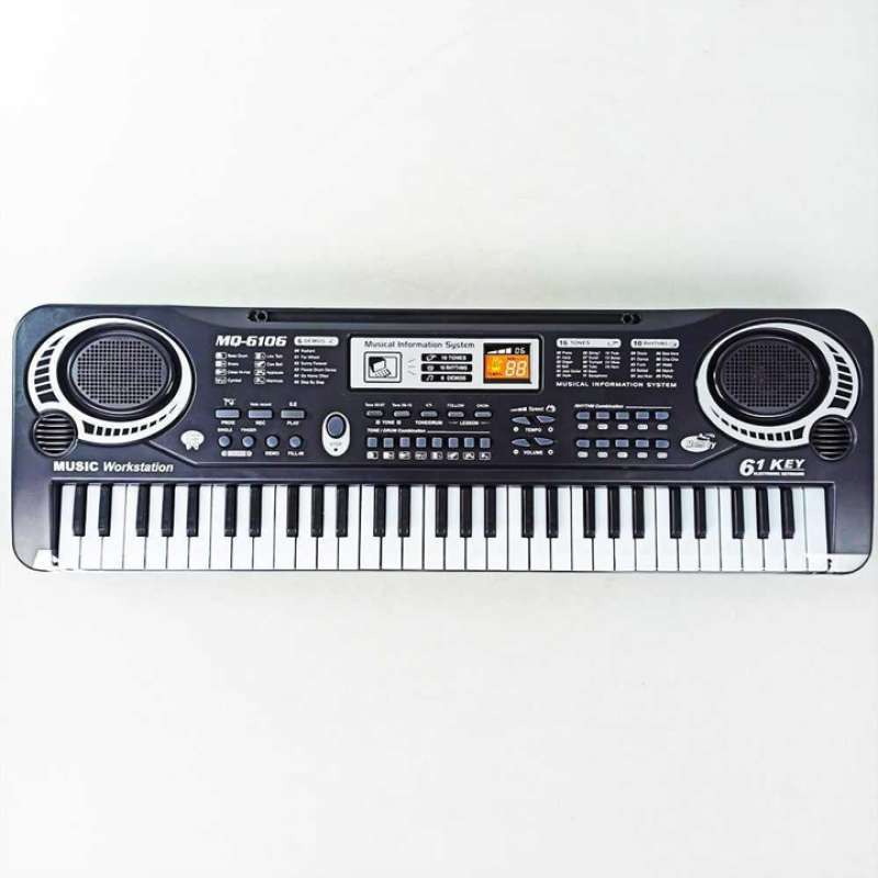 Jual Organ Piano Digital Electronic Keyboard 61 Keys MQ-6106 Piano ...