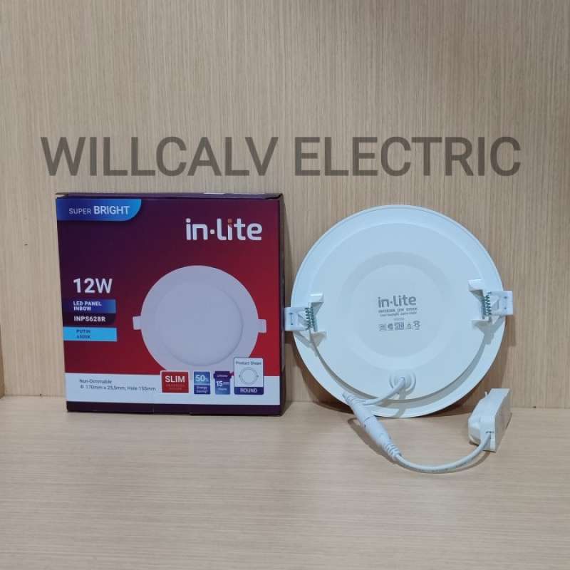 Promo LAMPU PANEL INLITE IN-LITE 3W 6W 9W 12W 18W / LAMPU DOWNLIGHT IN ...