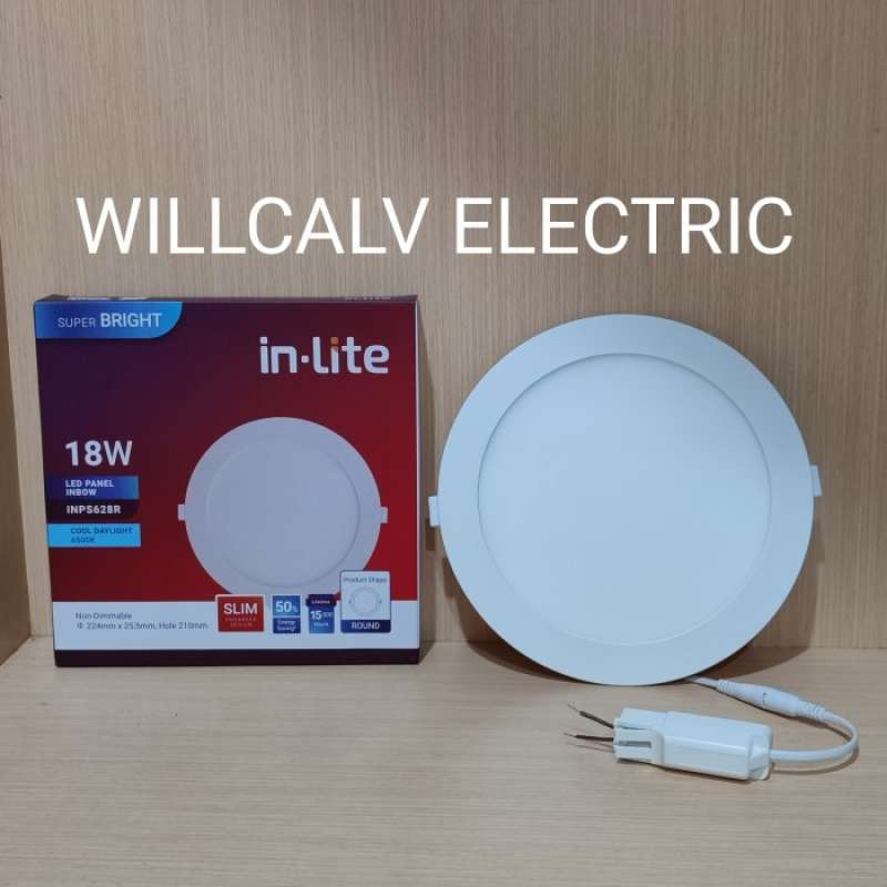 Promo LAMPU PANEL INLITE IN-LITE 3W 6W 9W 12W 18W / LAMPU DOWNLIGHT IN ...